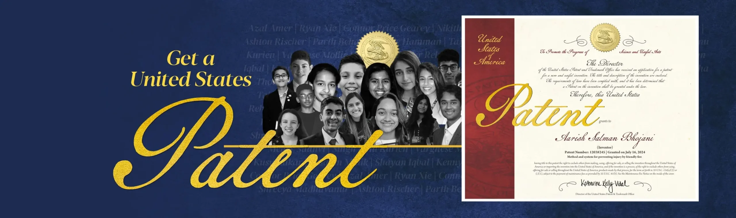 Get a US Patent - UAE's Top Young Innovators